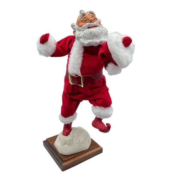 Simpich | Holiday | Vtg Signed Robert Simpich Good News Santa Belt ...